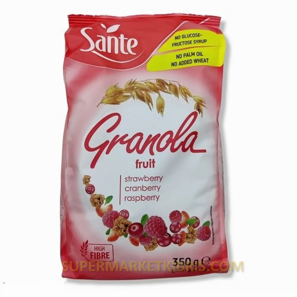 SANTE GRANOLA FRUİT 350GR - Supermarket Kıbrıs