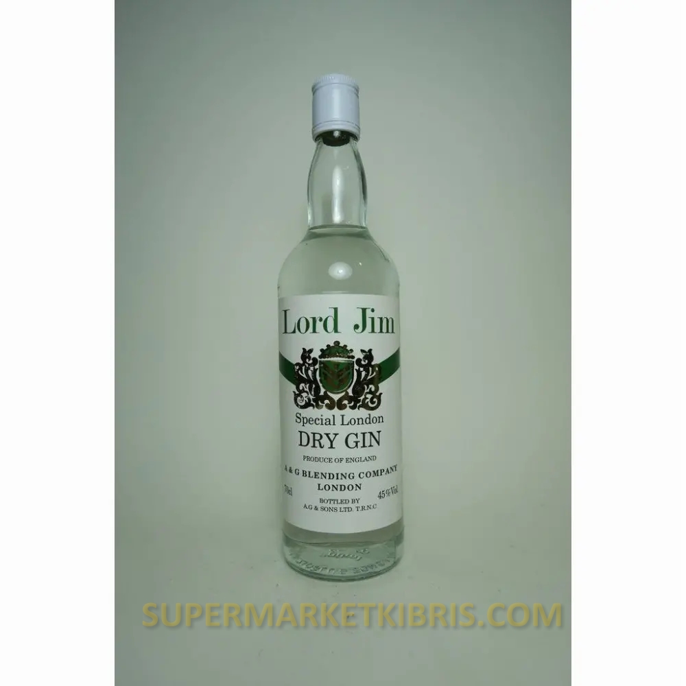SAFA LORD JIN DRY GIN 70CL - Supermarket Kıbrıs - Online Market - Sanal ...