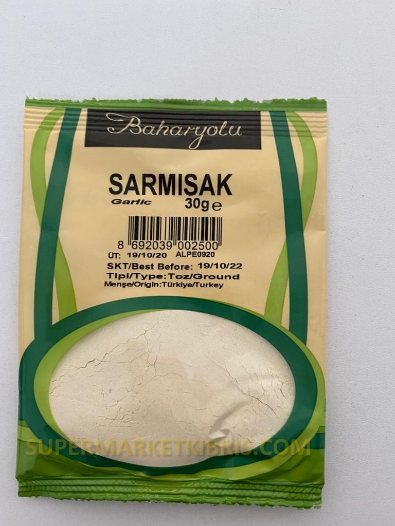 BAHARYOLU SARMISAK TOZU 30G - Supermarket Kıbrıs - Online Market - Sanal Market