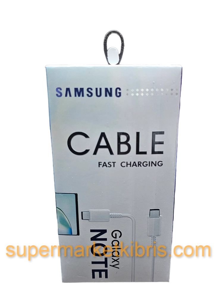 SAMSUNG 25W USB KABLO - Supermarket Kıbrıs - Online Market - Sanal Market